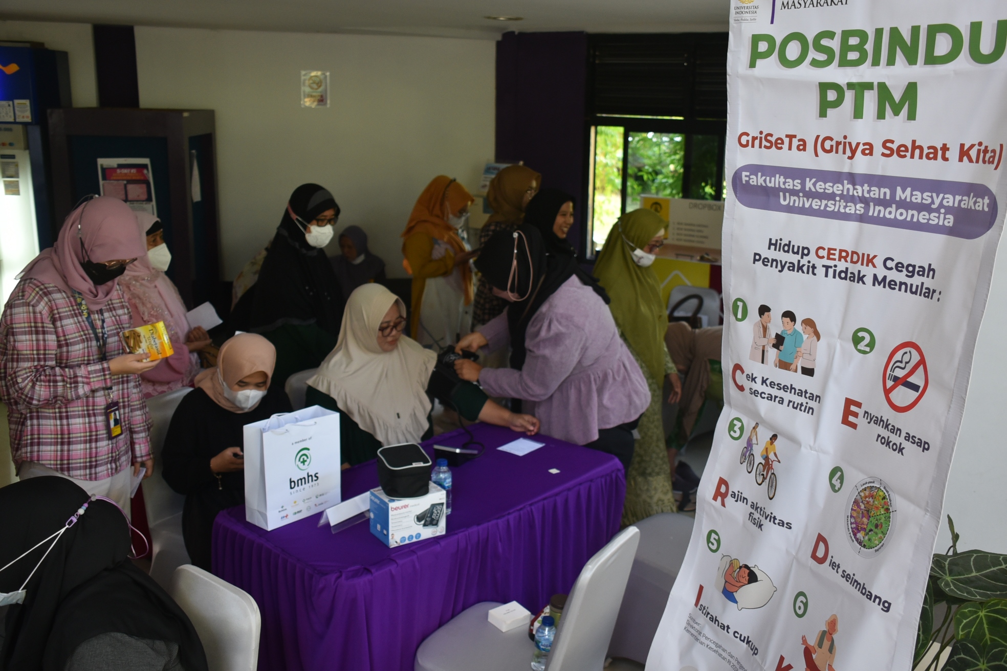 Health Talk, Sosialisasi Mandiri Inhealth dan Posbindu Kembali Hadir di FKM UI – FKM UI