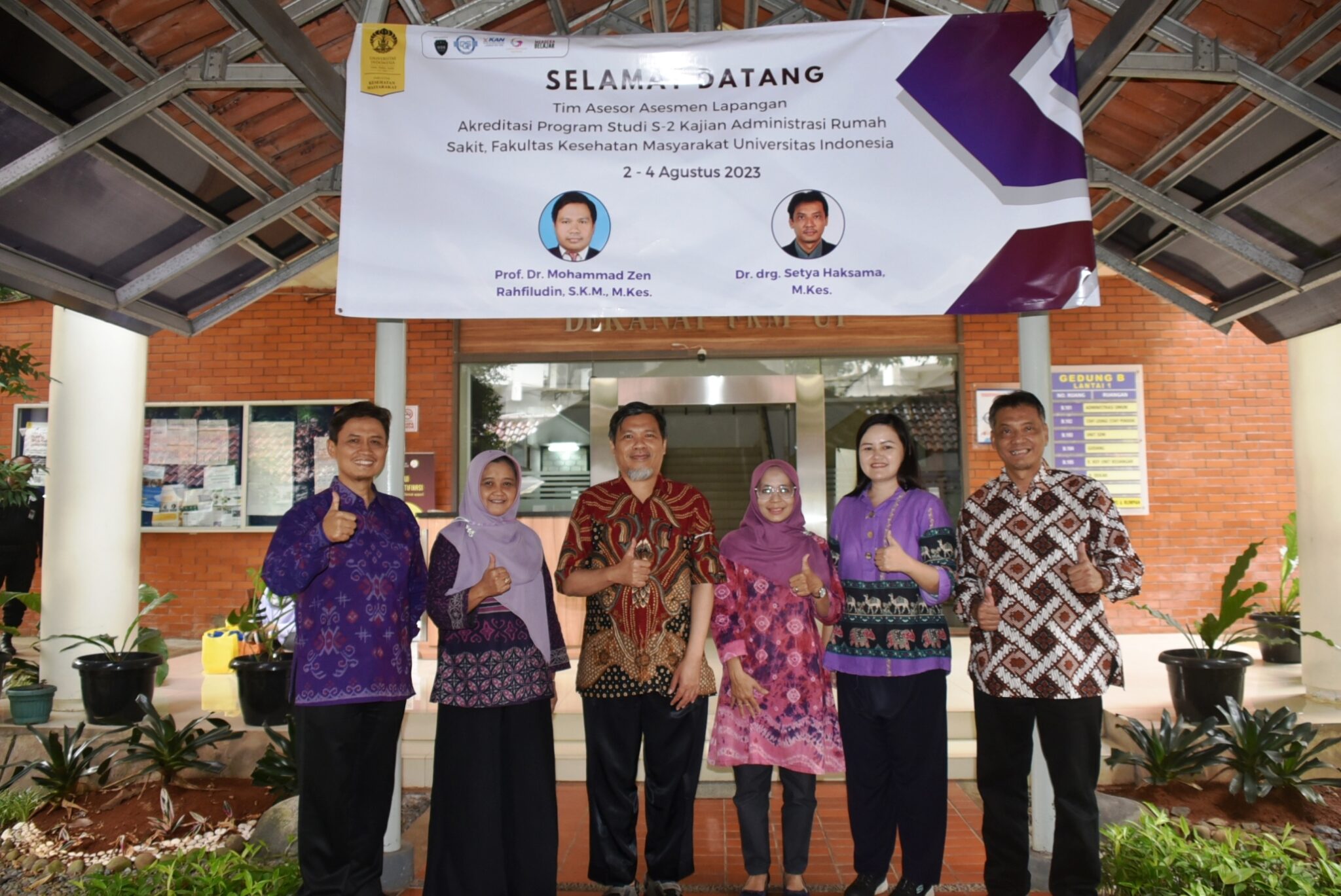 FKM UI Laksanakan Asesmen Lapangan dalam Rangka Akreditasi Program Studi S2 KARS – FKM UI